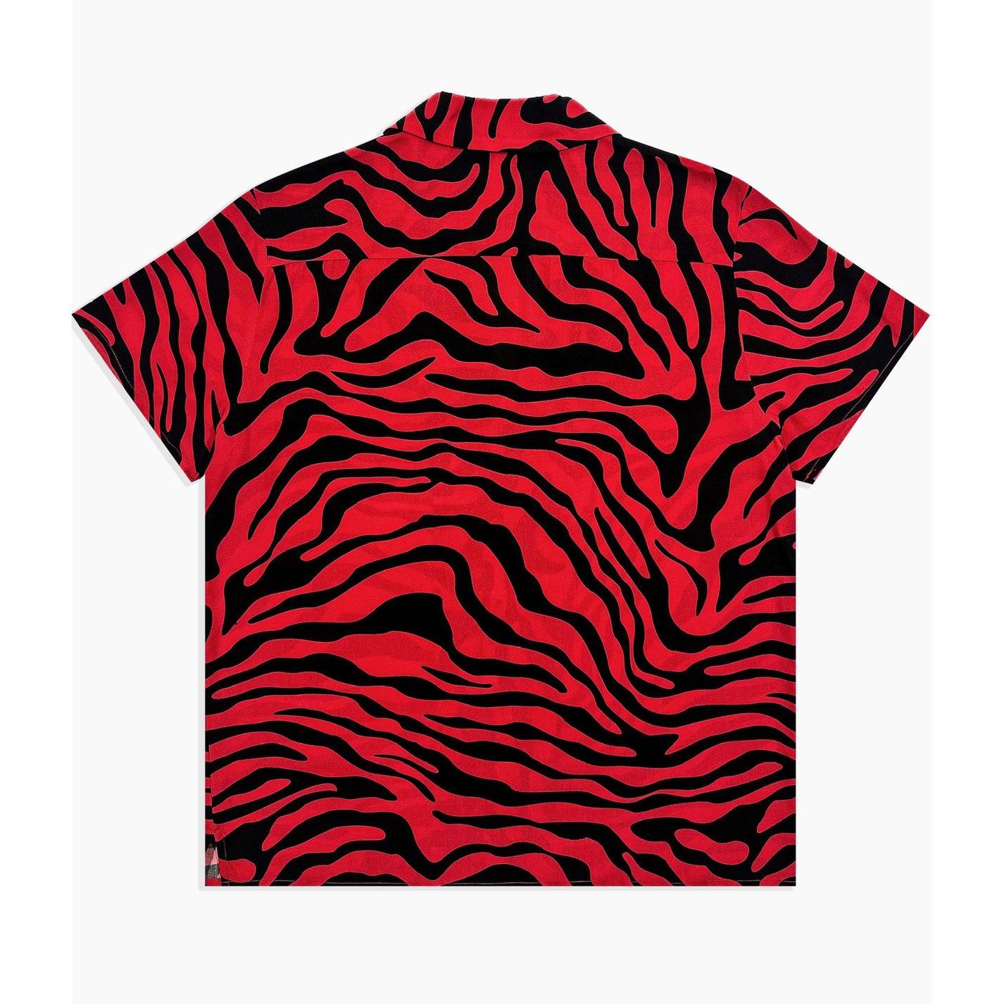Zebra Button-Up — Alternative Animal Print Shirt | Future Monsters